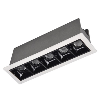 10W empotrado foco lineal 5x2W rectangular downlight WFLA05 - Wellluxled