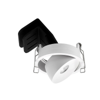 Single heads adjustable downlight Lollo round recessed spot down light ...