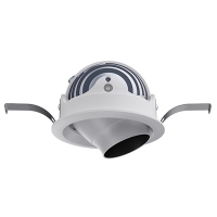 12W Adjustable recessed eyeball ceiling spotlight dimmable downlight ...